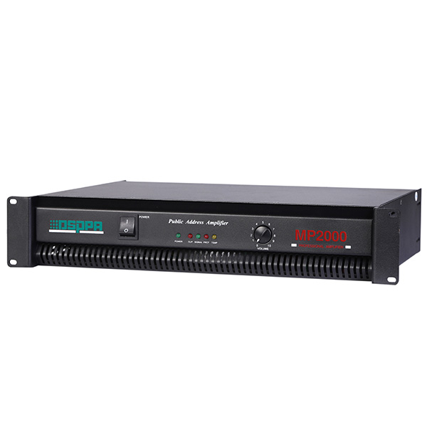 MP2000 450W 70V-100V 4-16 ohm Amplifier - Guangzhou DSPPA Audio Co., Ltd.