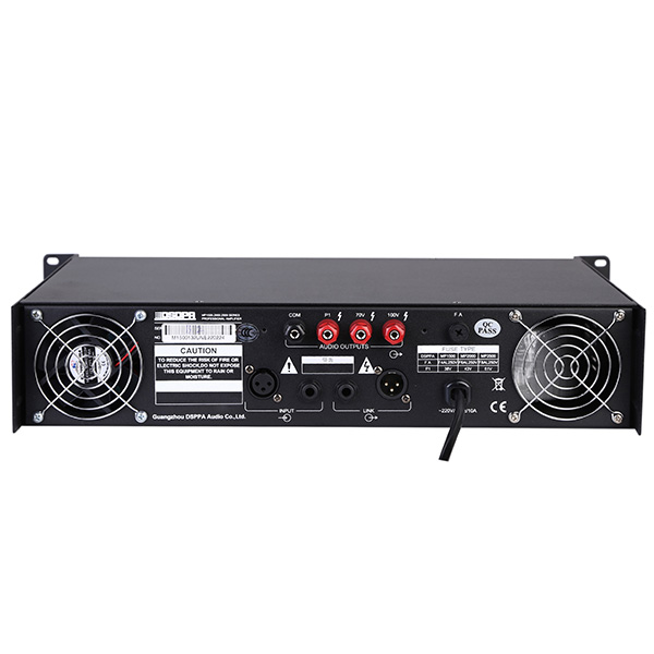 MP2000 450W 70V-100V 4-16 ohm Amplifier - Guangzhou DSPPA Audio Co., Ltd.