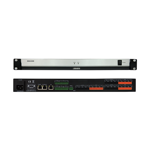 D6643HD conference system Digital Audio Processor - Guangzhou DSPPA ...