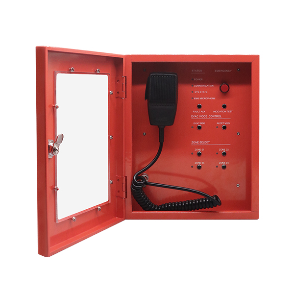 PAVA4400FM Wallmount Fireman Microphone - Guangzhou DSPPA Audio Co., Ltd.