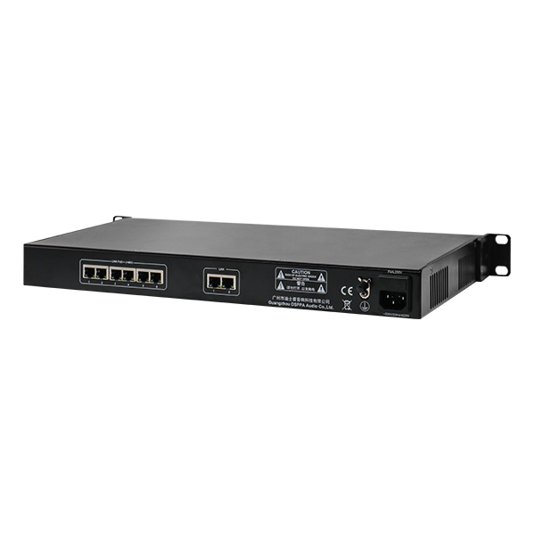 D7242 Dante 8 Port POE Switch - Guangzhou DSPPA Audio Co., Ltd.