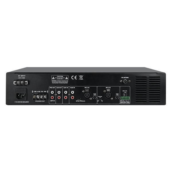 DMA120U 120W Digital Mixer Amplifier - Guangzhou DSPPA Audio Co., Ltd.