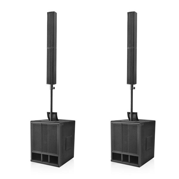 LA-4240+LA-15SUB Multipurpose Portable Column Array Speaker System ...