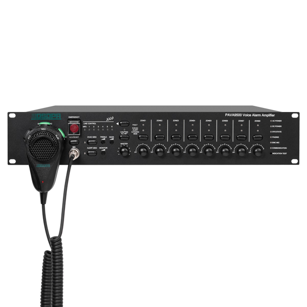 Commercial industrial voice evacuation fire alarm system